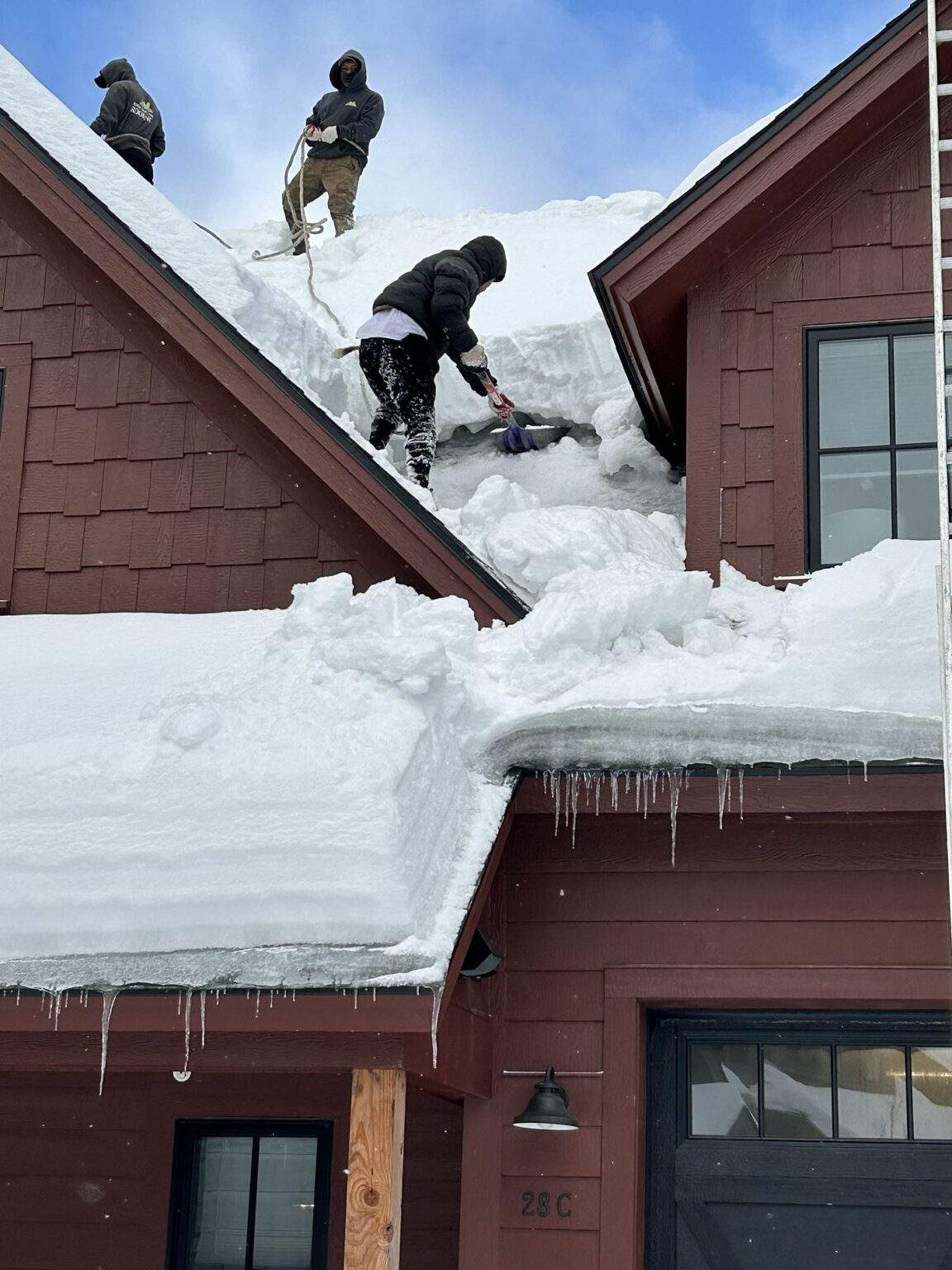 Snow & Ice Removal - Three Mountain Roofing